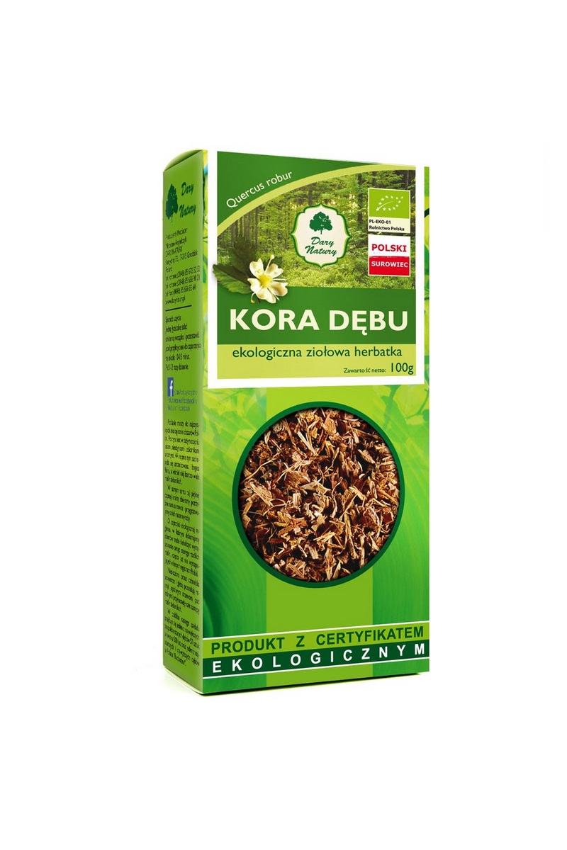 Dąb kora (Quercus robur) EKO 100g